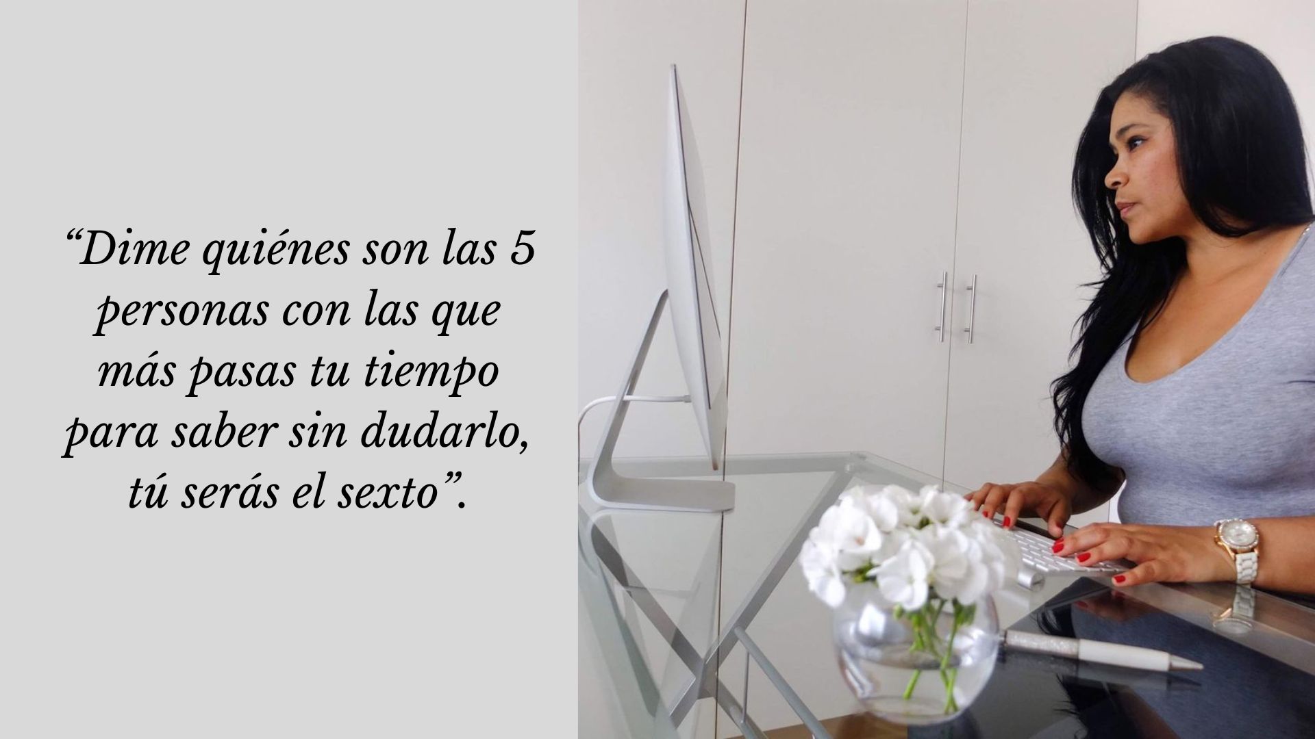 Dime con quién andas y te diré quién eres - Rosa Amelia